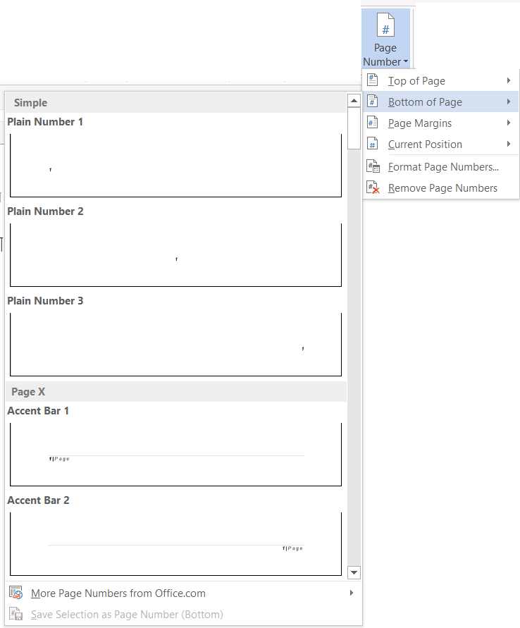 Remove Page Numbers In Microsoft Word
