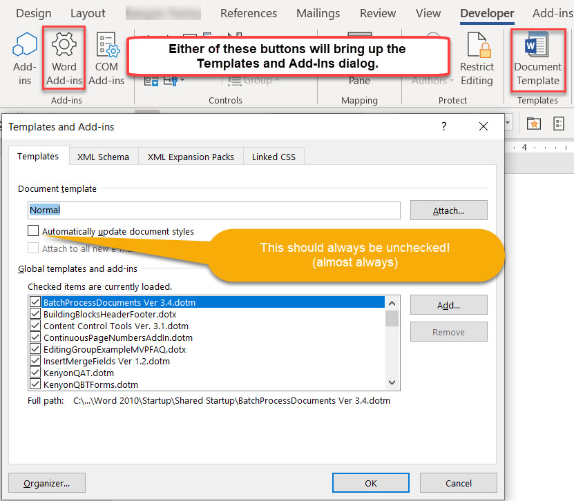 Developer Tab In Microsoft Word 2007 2021 365 